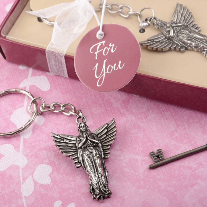 Guardian angel metal key chain | Print Canada Store