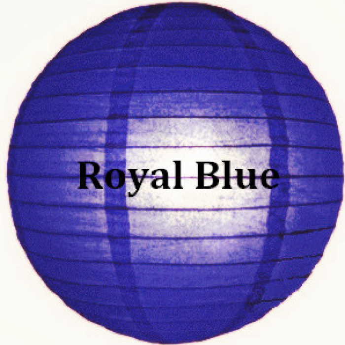 Royal Blue Paper Lantern | Print Canada Store